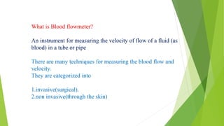 BMI blood flowmeter.pptx