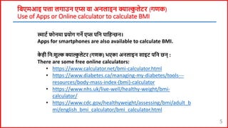 BMI Body Mass Index | PDF