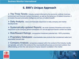 BMI Industry Summary | PDF