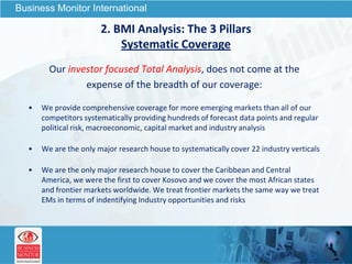 BMI Industry Summary | PDF