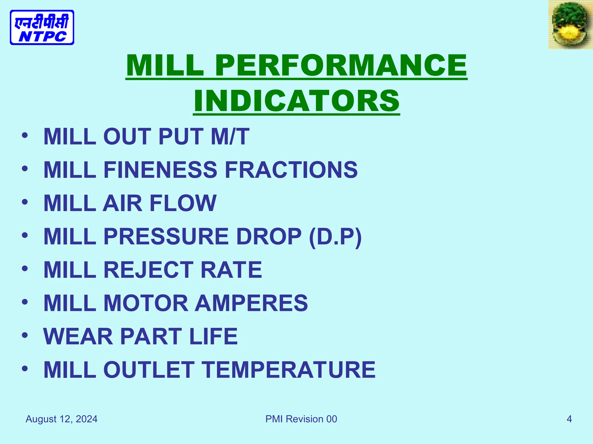 Thermal plant different Mill Performance.ppt