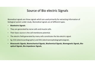 measuring recording and monitoring bioelectric signal | PDF