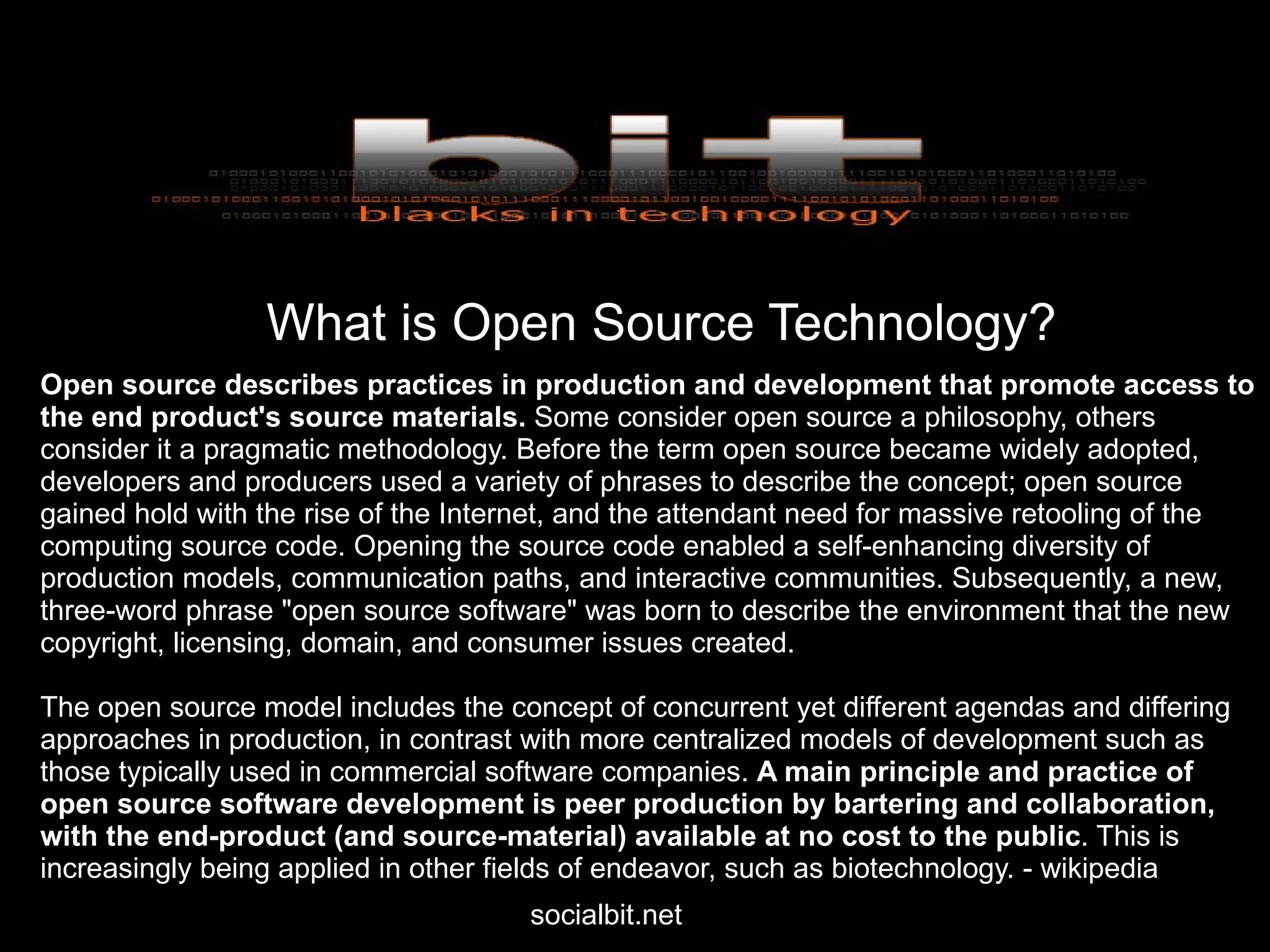 Bmi workshop - Ronnie Hash | ODP | Computing | Technology & Computing