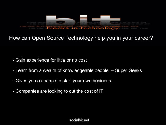 Bmi workshop - Ronnie Hash | ODP | Computing | Technology & Computing