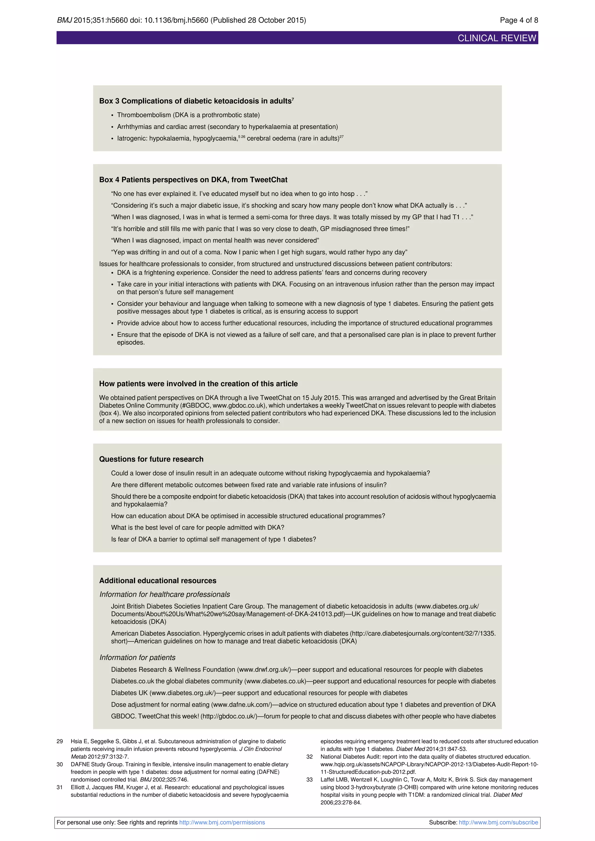 DKA clinical review | PDF
