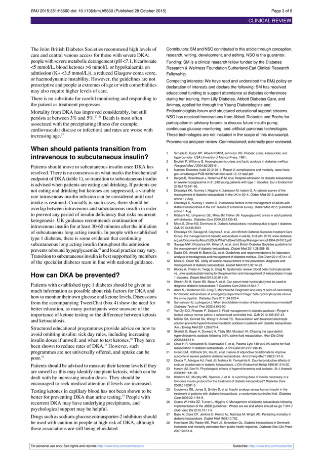 DKA clinical review | PDF
