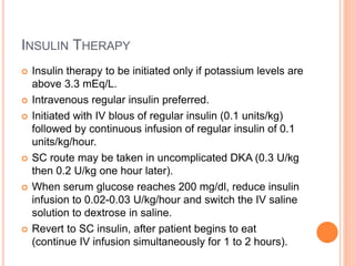 Diabetic Ketoacidosis. A Review | PPTX