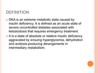 Diabetic Ketoacidosis. A Review | PPTX