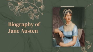 Biography of Jane Austen Paper_no._103.pptx
