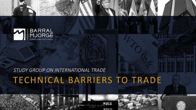 Agreement on Technical Barriers to Trade | PPTX | Food & Drink