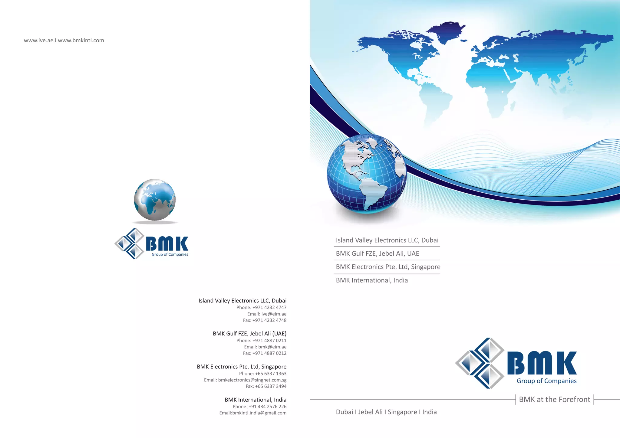 Bmk corporate brochure | PPT