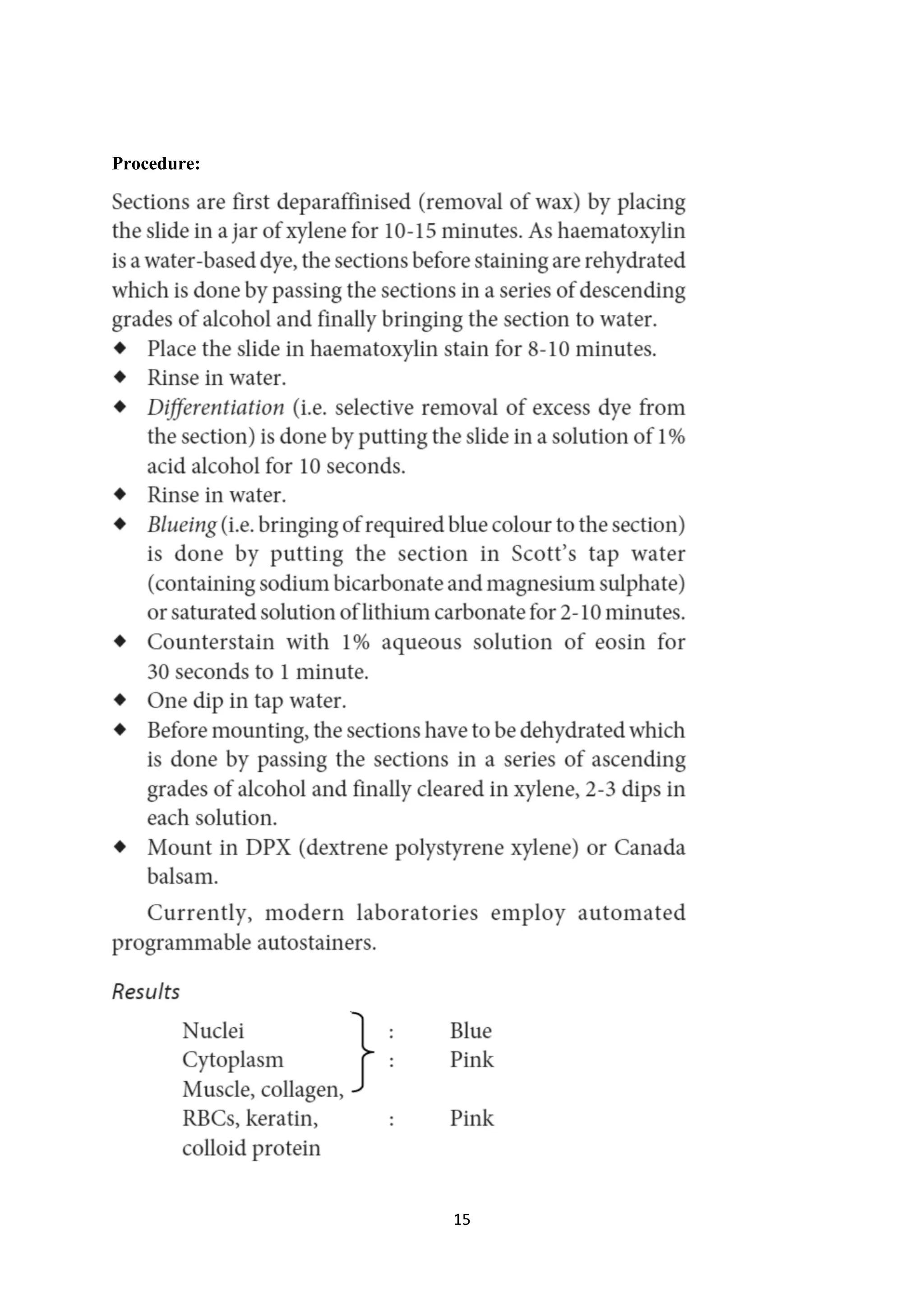 Histology Lab manual | PDF