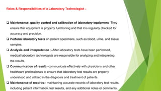 Unveiling pathways: Exploring careers as a Laboratory and Critical Care ...