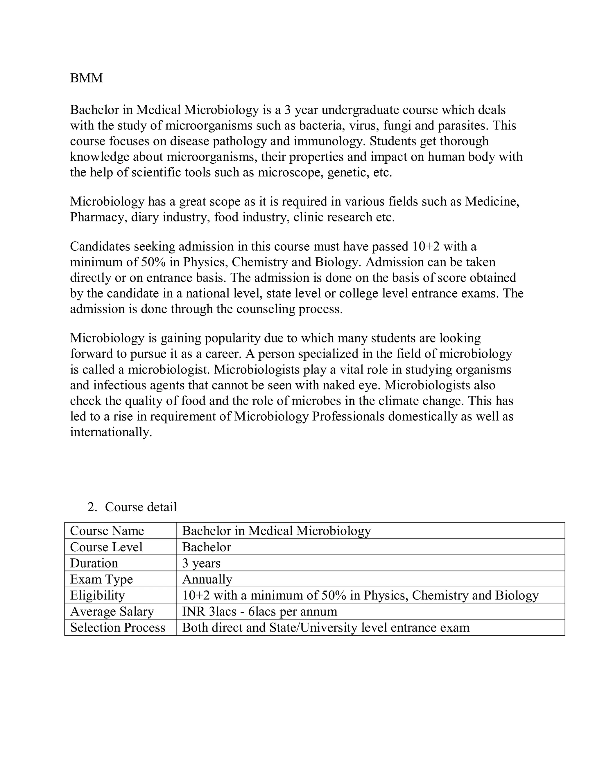 Bmm | PDF | Postgraduate Education | College Education