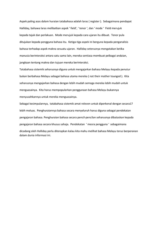 Bmm 3117-kaedah-pengajaran-bahasa-melayu-sekolah-rendah | DOC