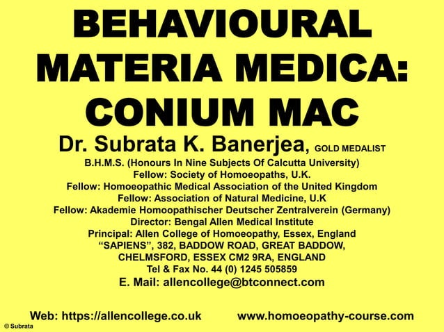 BMM-CONIUM MAC.ppt | Sleep Disorders | Diseases and Conditions