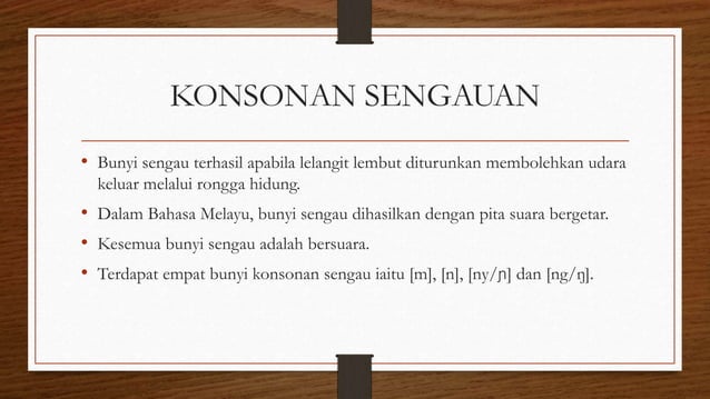 BMMB3013 Proses Penghasilan Bunyi Konsonan | PPTX