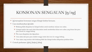 BMMB3013 Proses Penghasilan Bunyi Konsonan | PPTX