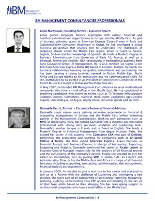 BM Management Consultancies E-Brochure | PDF