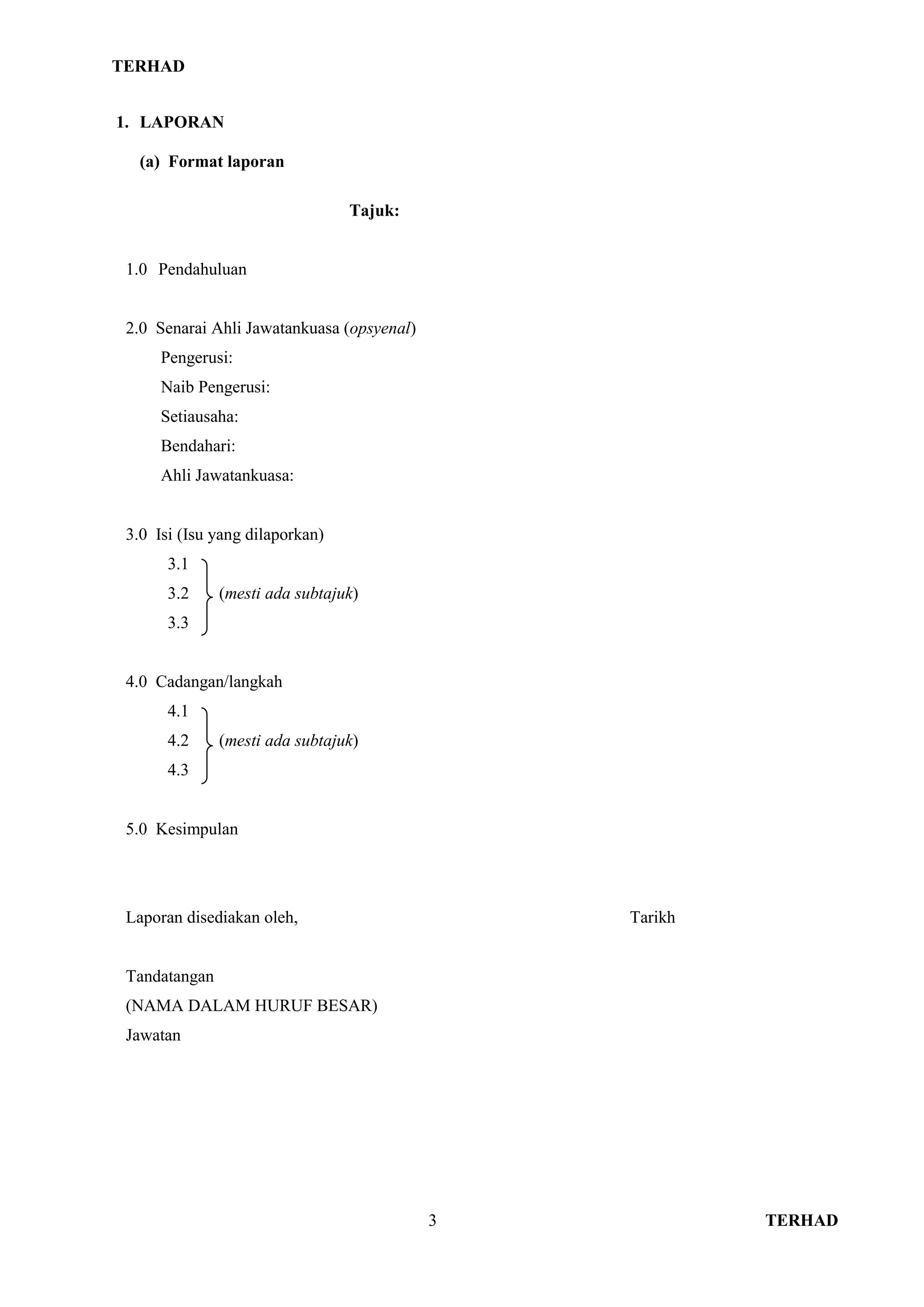 9104 BM manual format dan contoh penulisan esei berformat | PDF