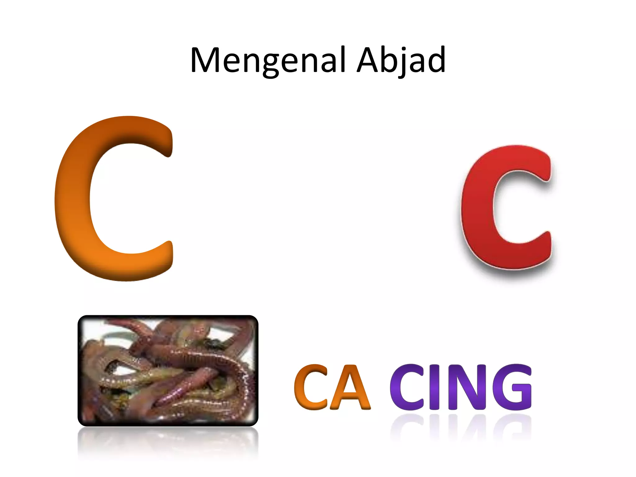 Bm mari mengenal abjad | PPTX