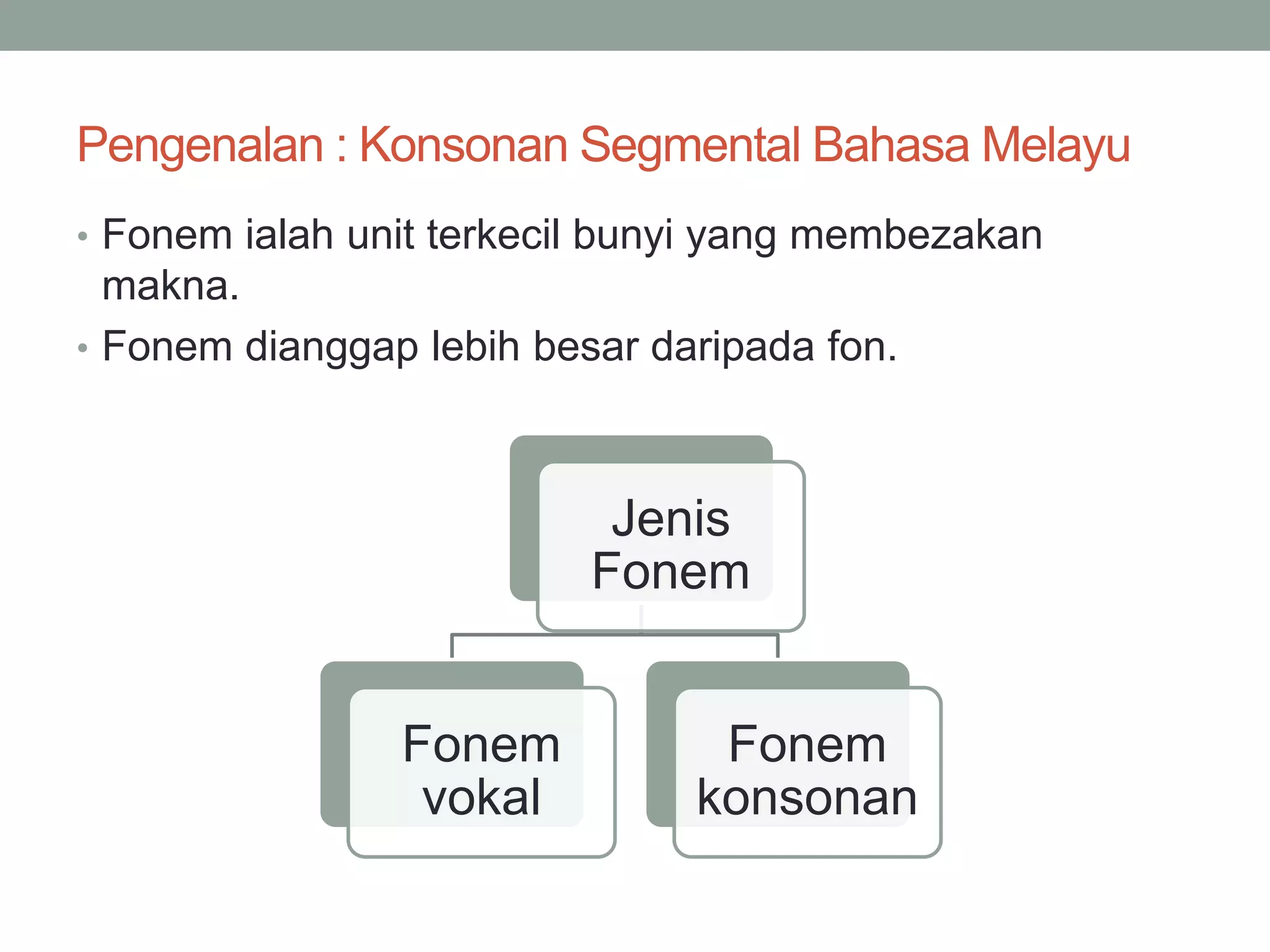 Fonetik & Fonologi Bahasa Melayu BMMB3013 | PPTX