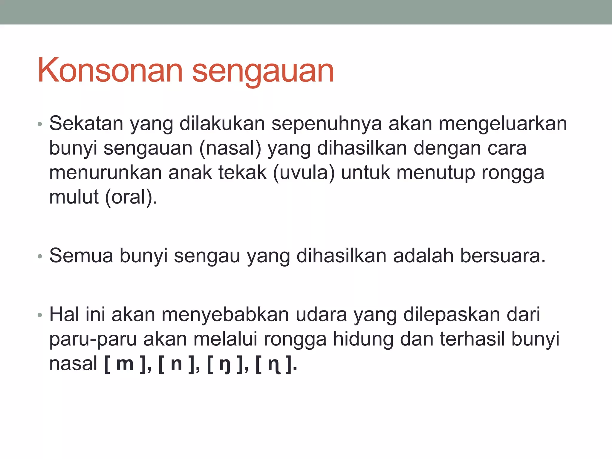 Fonetik & Fonologi Bahasa Melayu BMMB3013 | PPTX