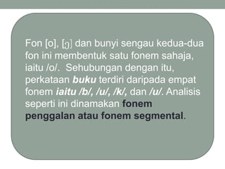 Fonetik & Fonologi Bahasa Melayu BMMB3013 | PPTX