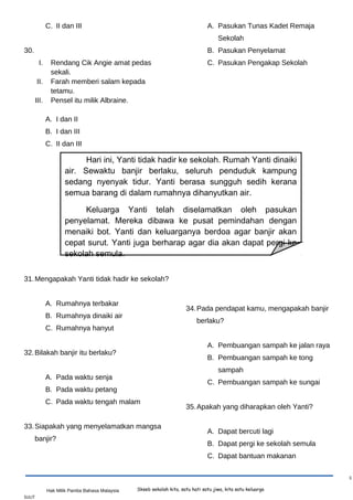 Bm mei k1 tahun 3 | PDF