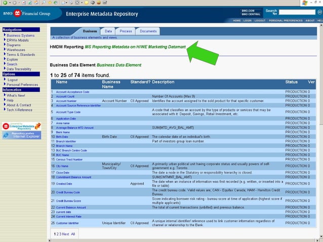 BMO's Fully Automated SOA ETL Metadata Capture Soln | PPT