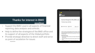 BMO Integration with PMO | PDF