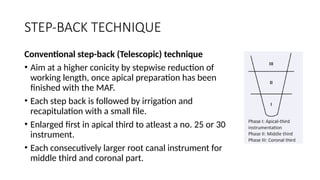Techniques of Biomechanical preparation and different types | PPTX