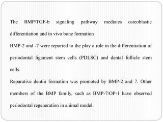 Bone morphogenic proteins | PPTX