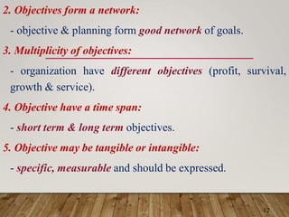 Planning and Objectives | PDF