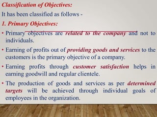 Planning and Objectives | PDF