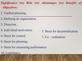 Planning and Objectives | PDF