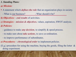 Planning and Objectives | PDF