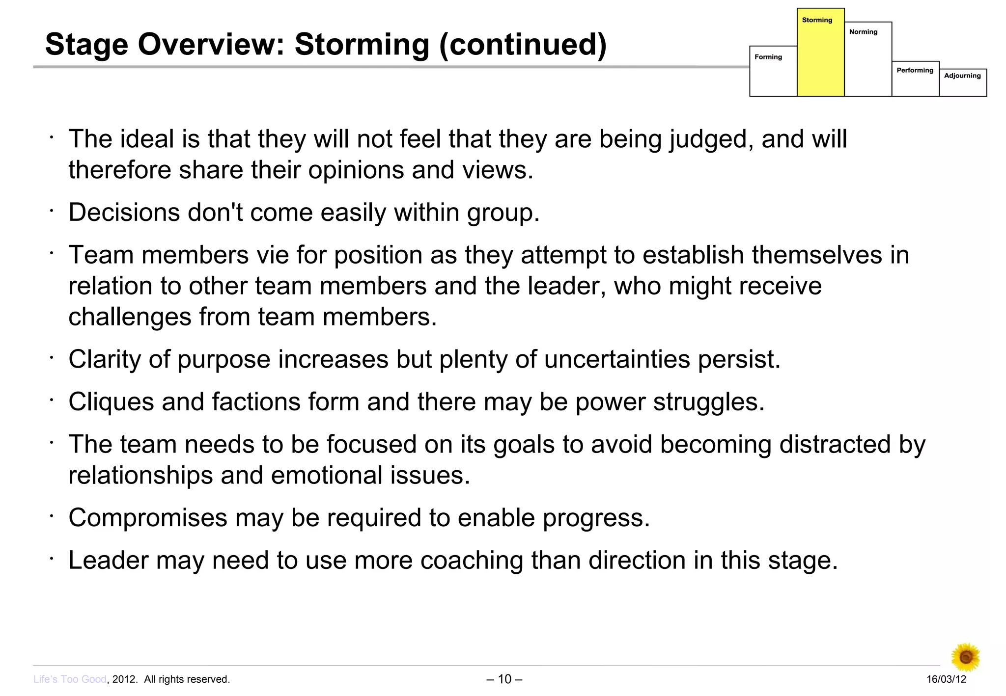 Bmp1 forming, storming, norming, performing | PPT
