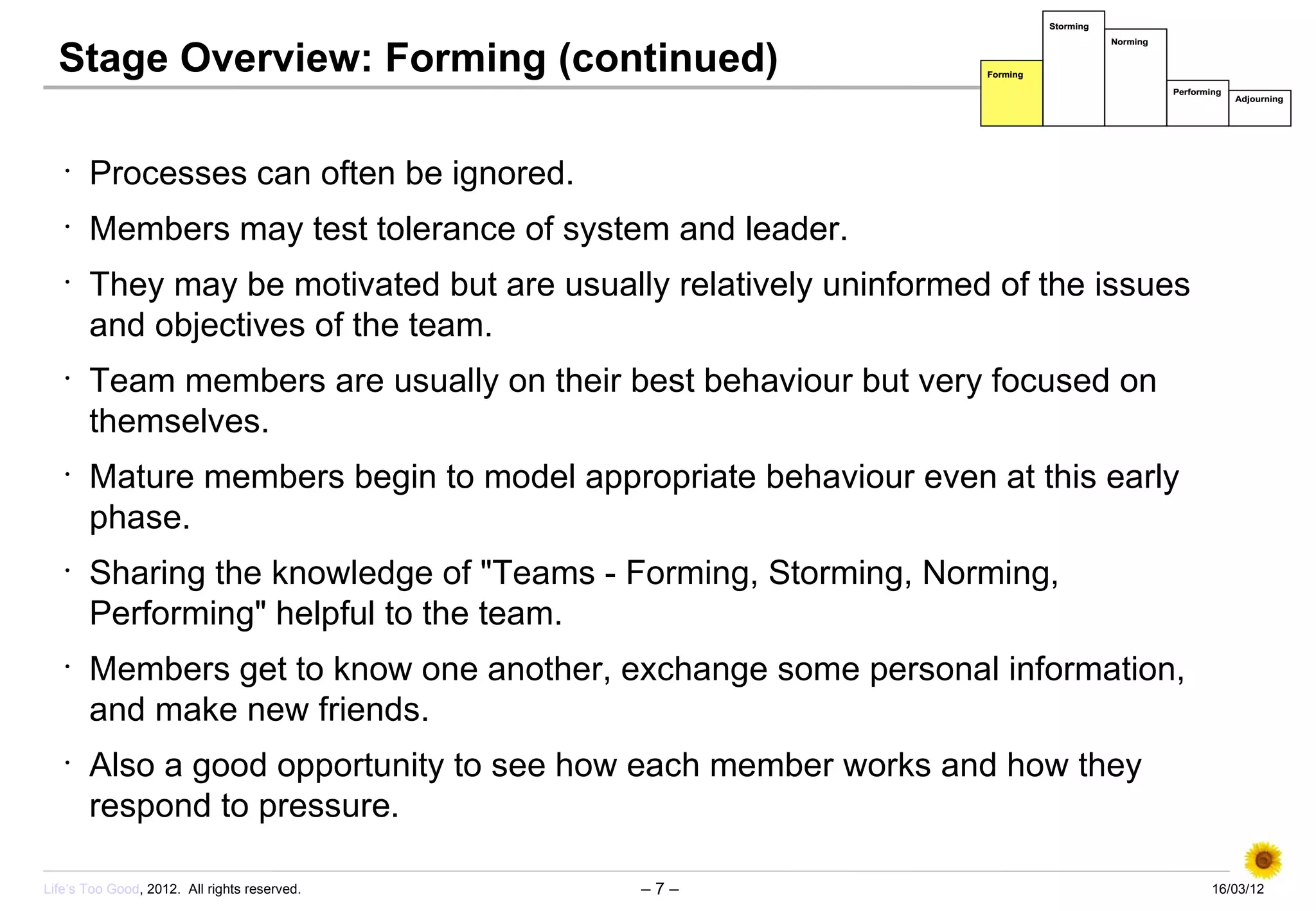 Bmp1 forming, storming, norming, performing | PPT