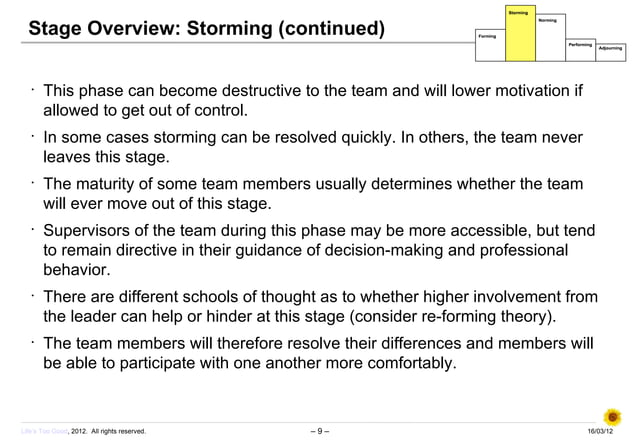 Bmp1 forming, storming, norming, performing | PPT