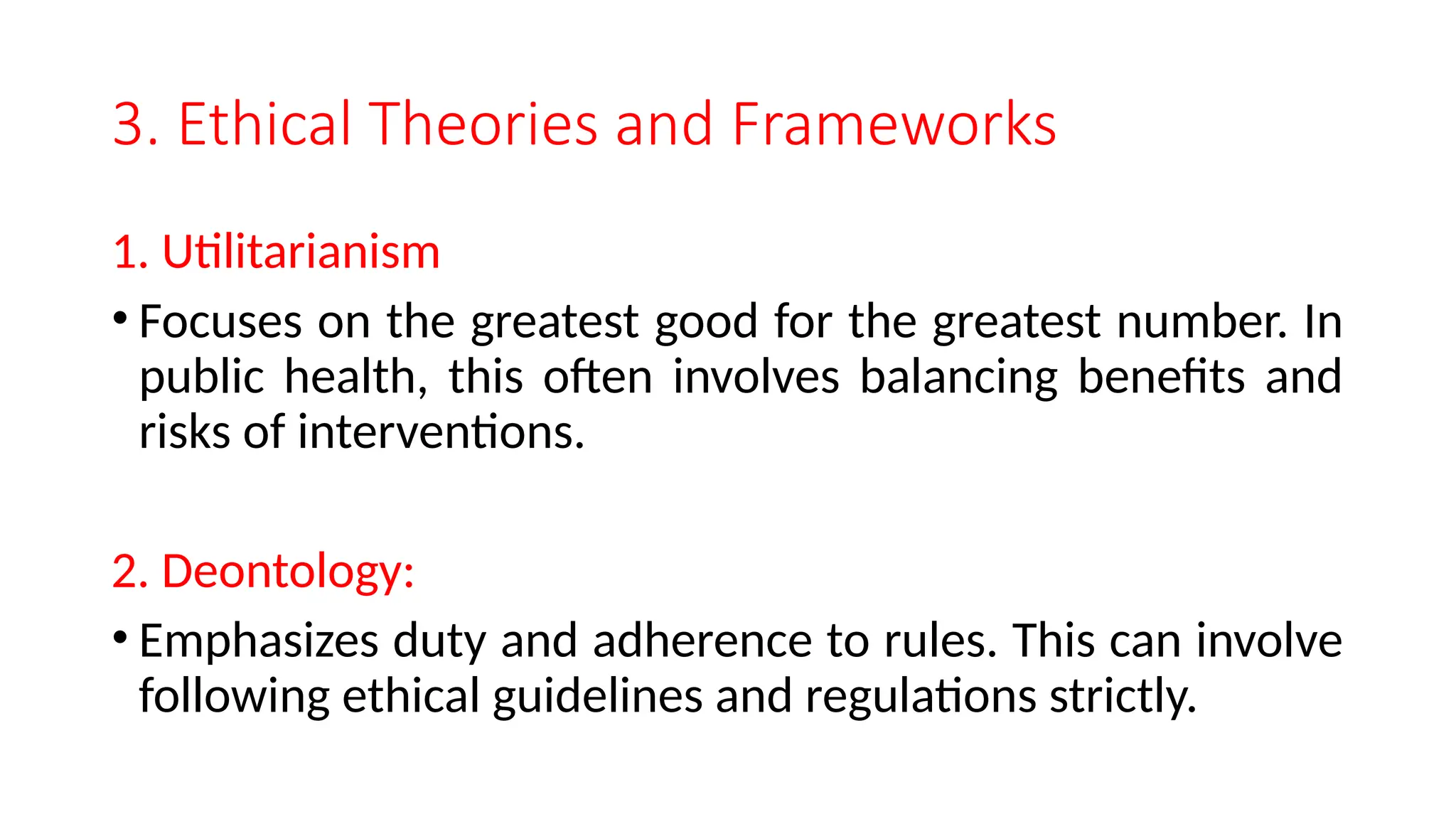 Ethics in Public Health.power point pptx | PPTX