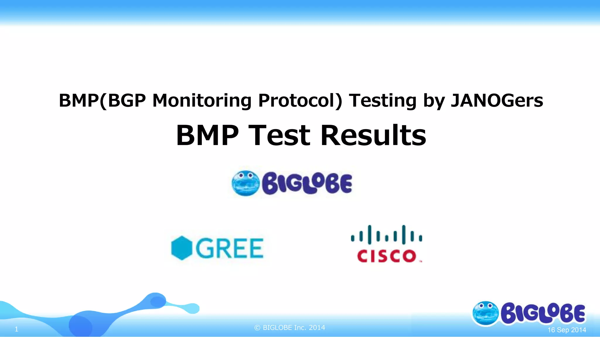 BMP Test Results | PDF | Computer Networking | Computing