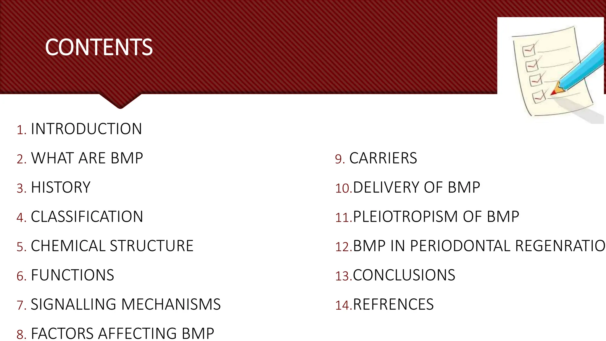 bone morphogenetic protein in periodontics | PPTX