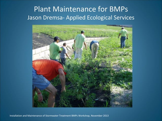 BMP maintenance | PPT