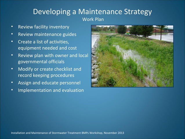 BMP maintenance | PPT