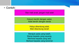 Bm pragmatik perbilangan | PPT