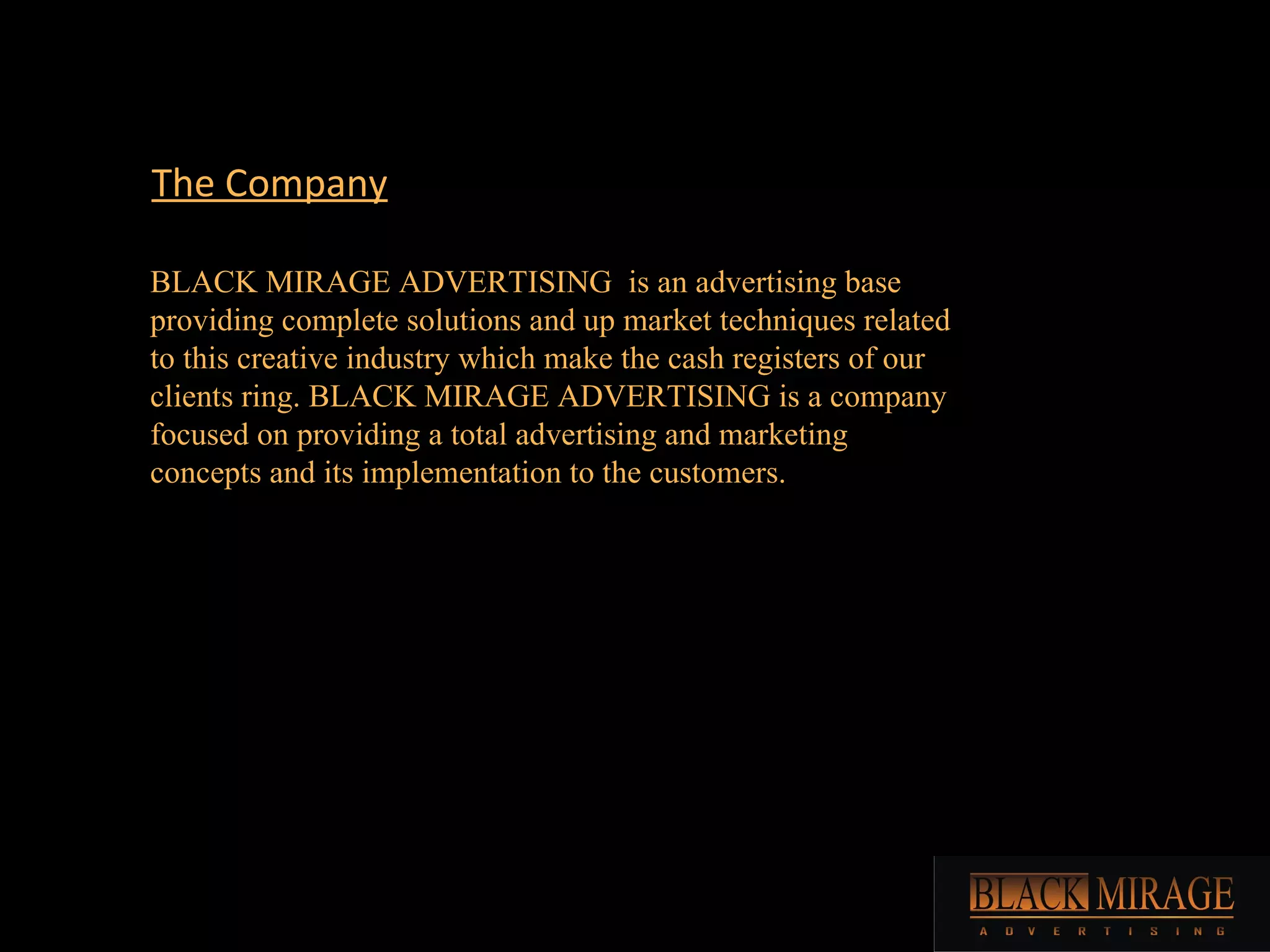 Bm Profile | PPT | Advertising Industry | Industries