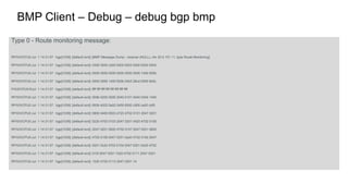BGP Monitoring Protocol | PPTX