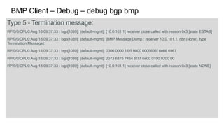 BGP Monitoring Protocol | PPTX