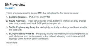 BGP Monitoring Protocol | PPTX